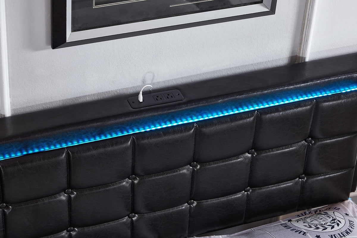 Queen Platform bed with Storage IF5402,5400 – MATTRESS MATTERS